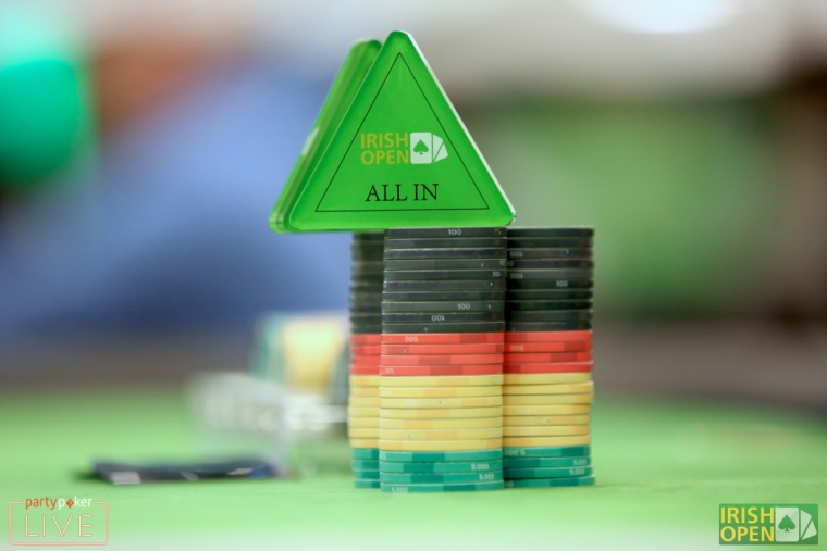 Sweeney Sweeping Up Stacks - Irish Poker Open