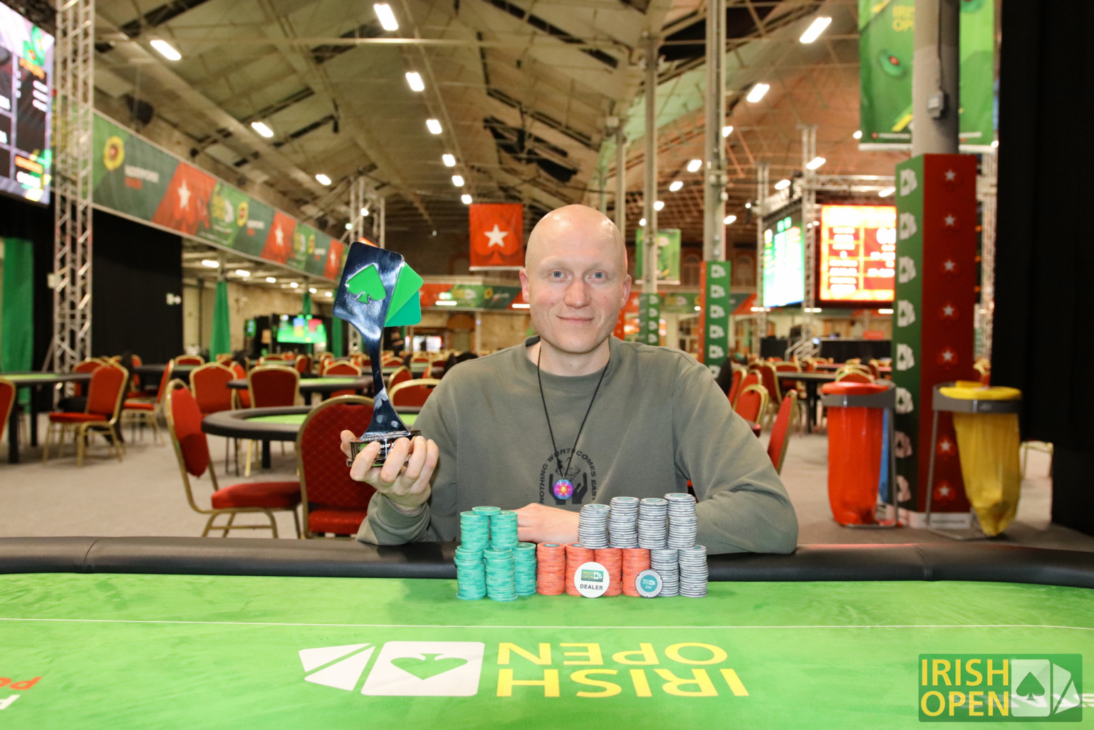 Pavel Plotnikov Wins Event #1 €350 Irish Open NLH 6-Max - Irish Poker Open