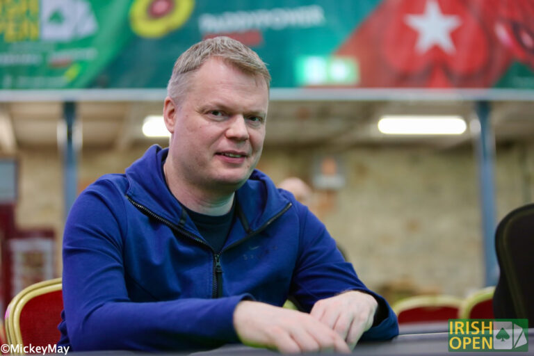 Helppi Good at Showdown - Irish Poker Open