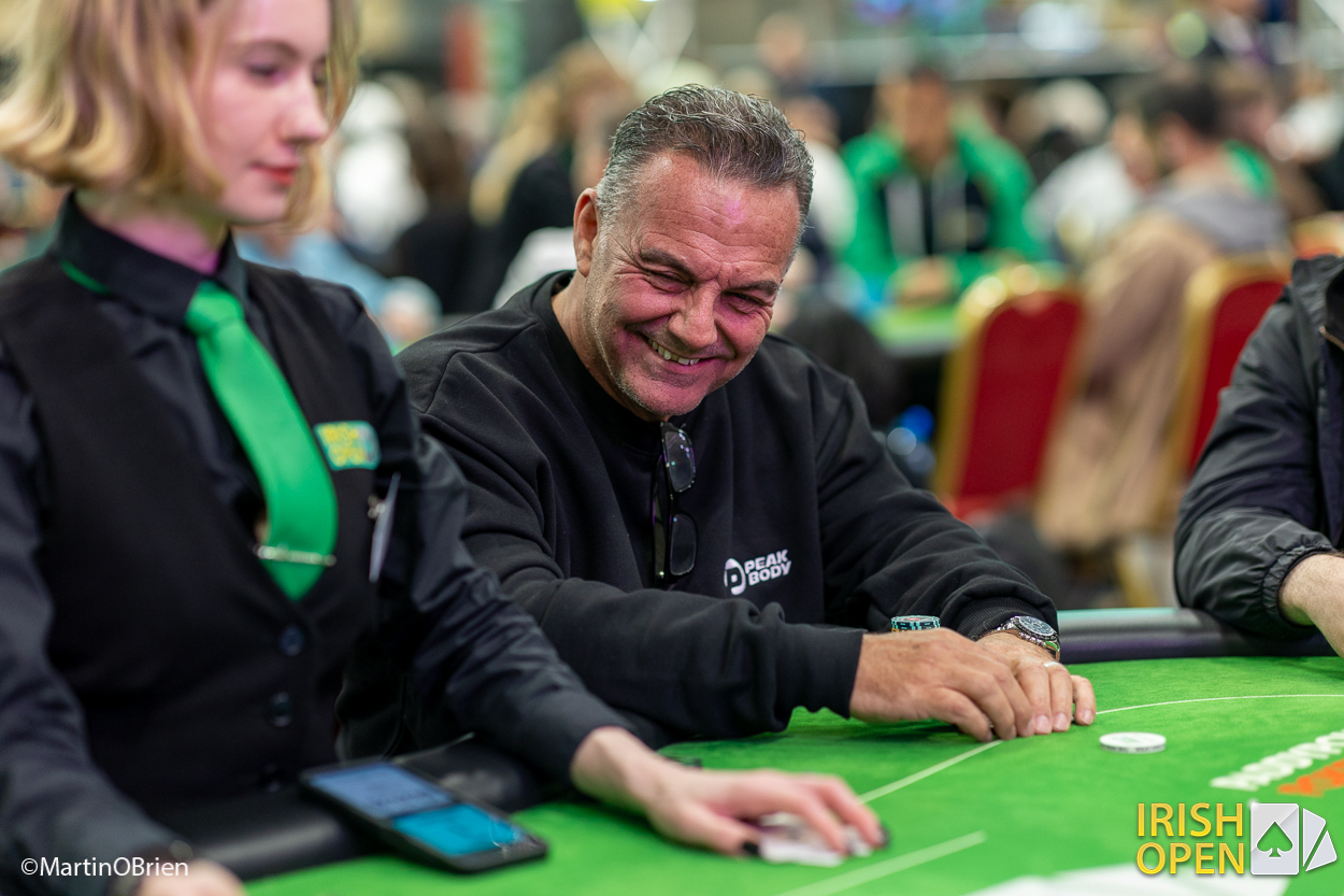 Carlo Citrone Eliminated in 5th Place (€11,800) - Irish Poker Open